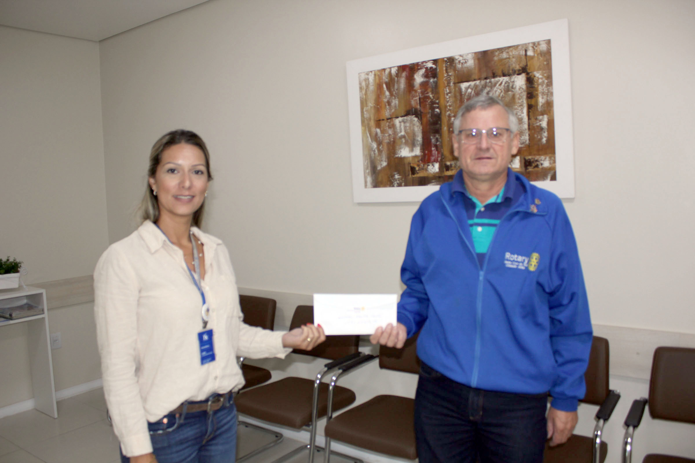 Hospital Santa Cruz recebe doação do Rotary - Hospital Santa Cruz Hospital Santa Cruz recebe doação do Rotary - Hospital Santa Cruz